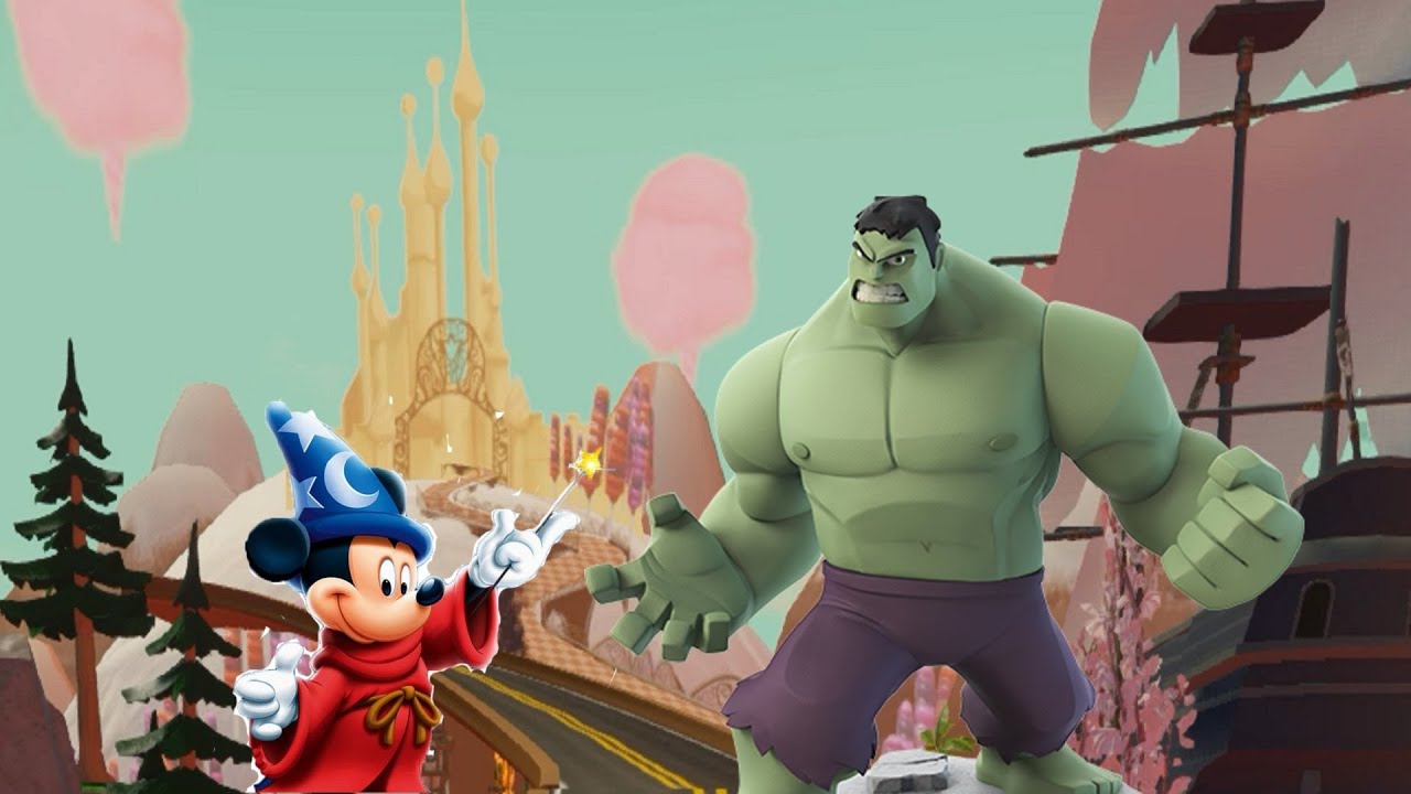 Mickey Mouse and Hulk Funny Moments & Mickey Mouse vs Hulk Kids Game ...