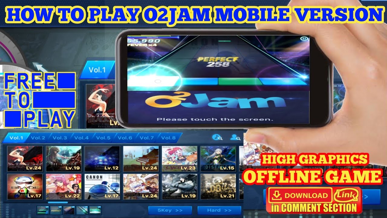 Paano mag laro ng o2jam sa andriod version gameplay | How to play o2jam ...