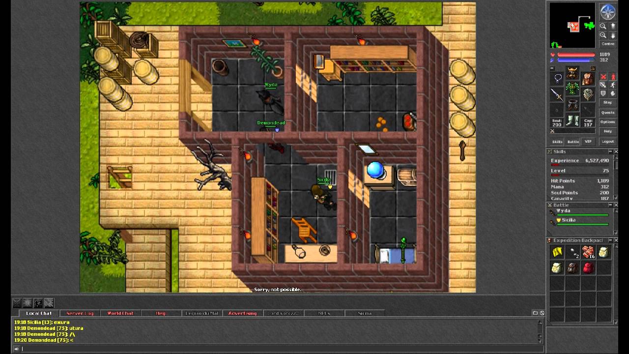 Tibia - Blood Herb Quest/Mummy Quest - YouTube