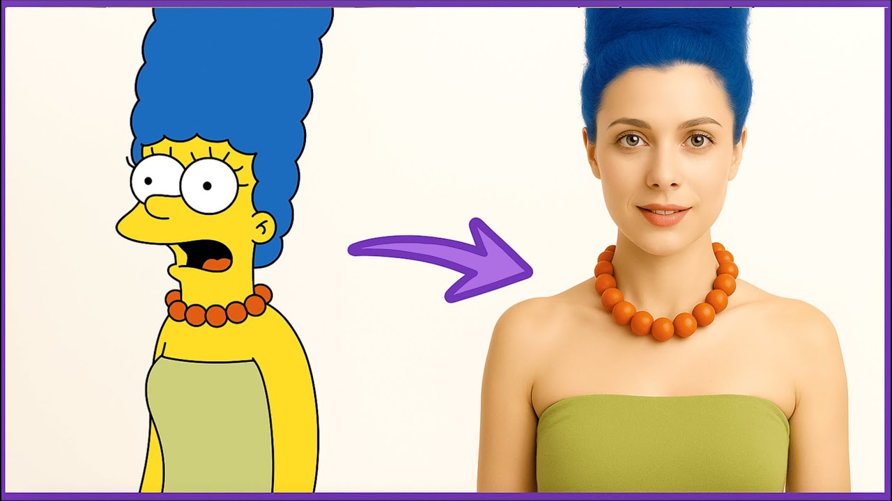The Simpsons Characters in REAL LIFE - YouTube