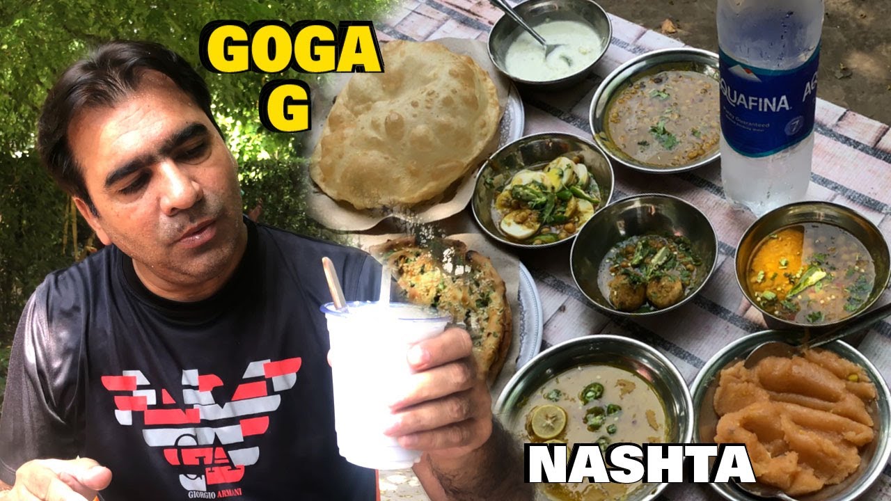 Faisalabad ka Nashta | Goga Mutton Chaney,Haleem.Halwa Puri, Kofta ...