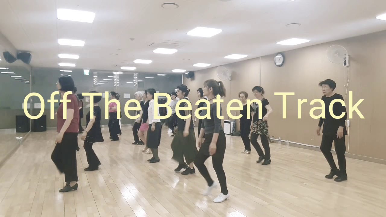 Off the braten track line dance - YouTube