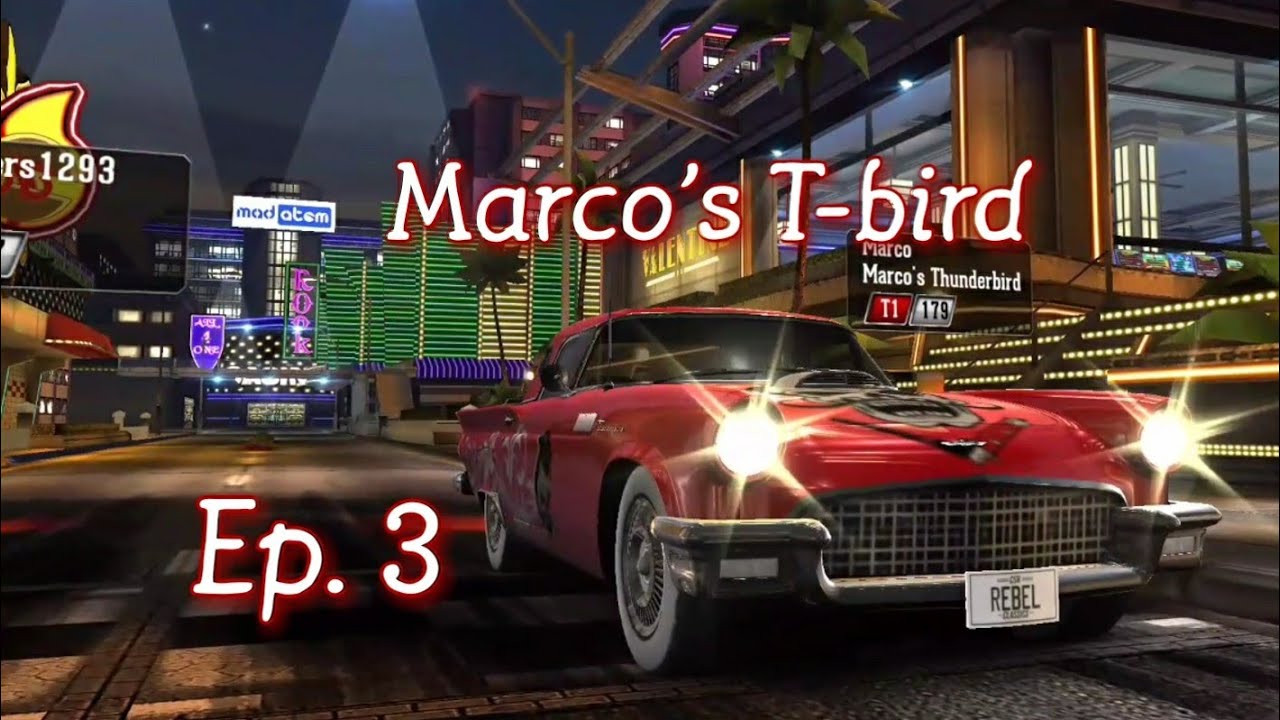 CSR Classics Let's Play Ep. 3 | Getting a taste of Marco's T-bird. A ...