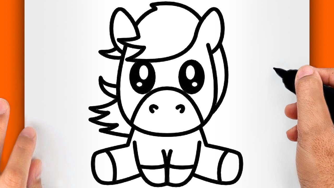 Enkel Tegning Av Hesteoppdrett Fordjuping I Hestefag S. 4