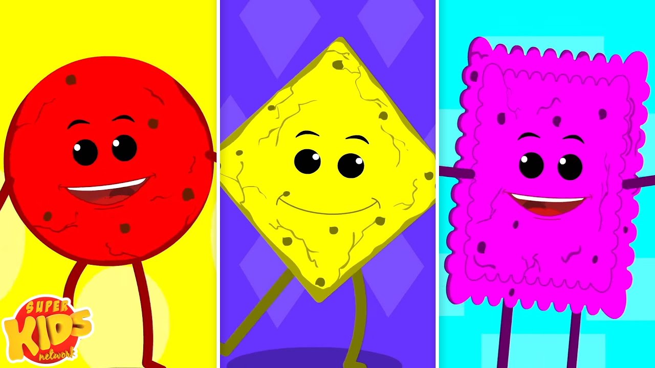 Let's Chant The Shapes, Shapes Song, Song for Children by Super Kids ...