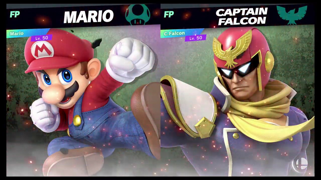 Super Smash Bros Ultimate Amiibo Fights Request #2407 Mario vs Captain ...