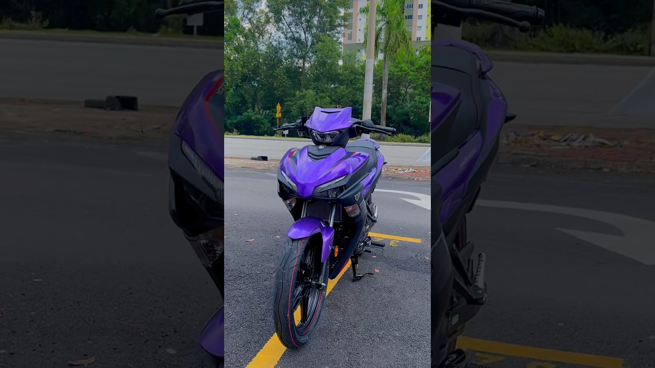 Merecik Y16zr Abs warna purple ni 😍 #yamaha #y16zr #y16zrmalaysia # ...