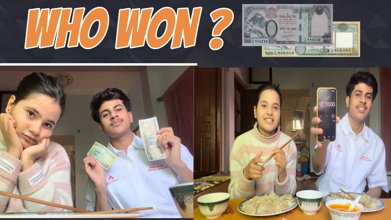 30 momo challenge in 3 minutes with chopstick😍 who won ? 🏅 - YouTube