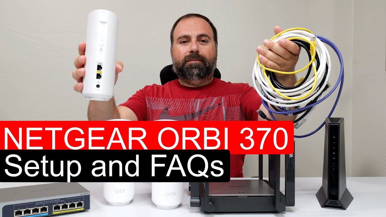 NETGEAR ORBI 370 Setup Guide | FAQ's Answered | All Configs Shown - YouTube