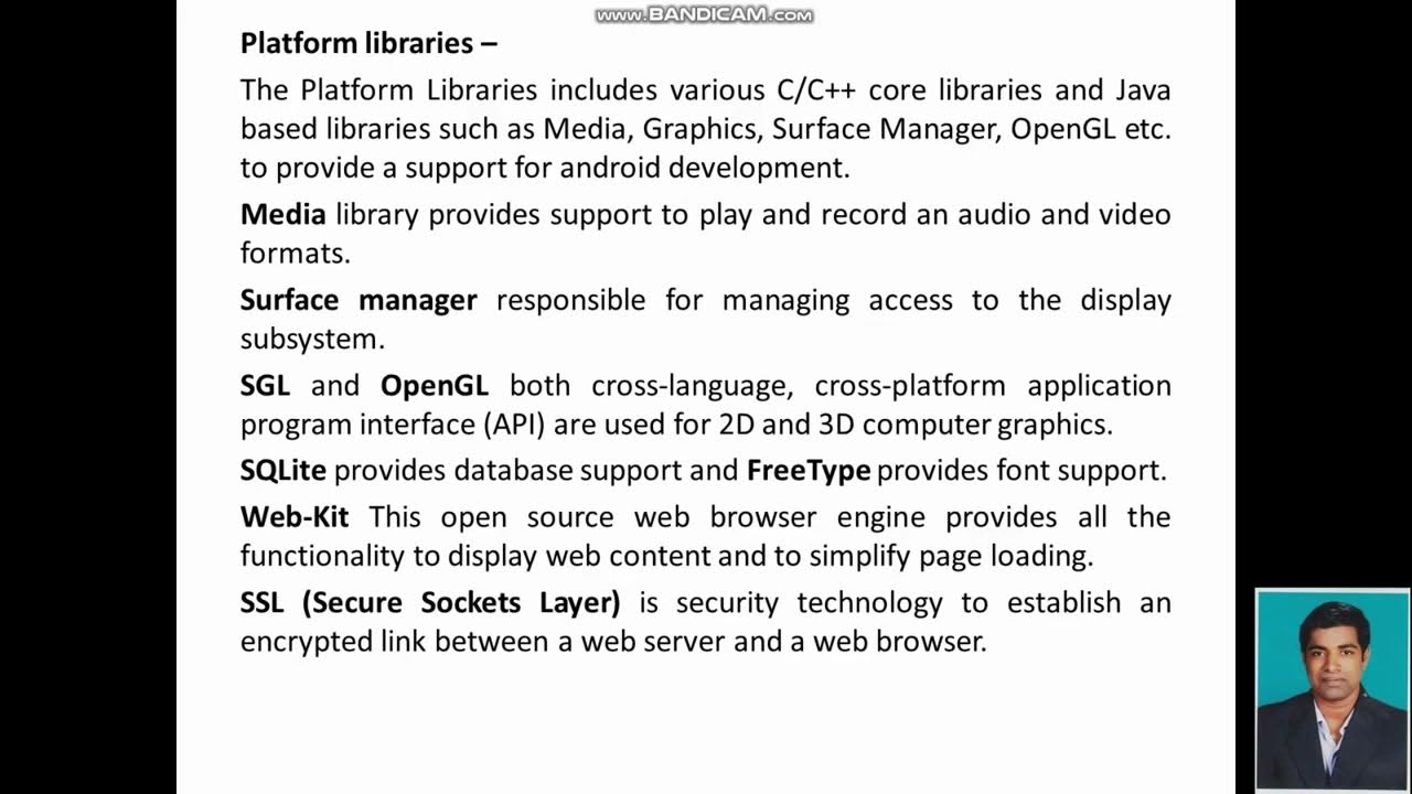 ANDROID ARCHITECTURE - Mr. DHAKSHUNHAAMOORTHIIY, AP/ AIML, RMDEC. - YouTube