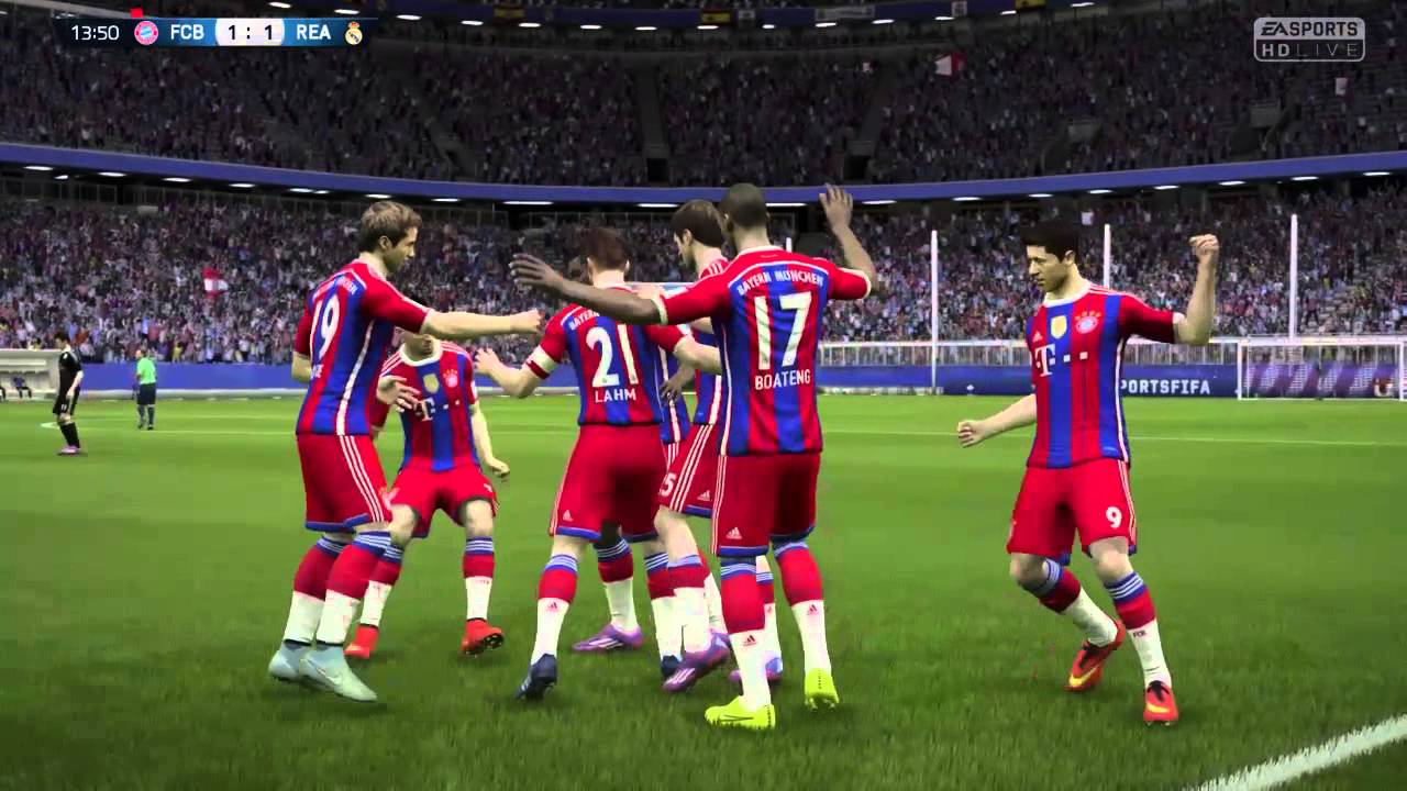 FIFA 15 | Nice Goal with Philipp Lahm - YouTube