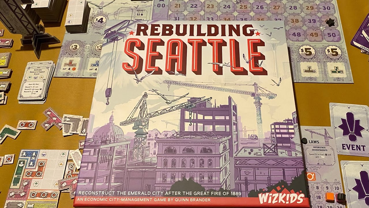 Rebuilding Seattle Game Review - YouTube