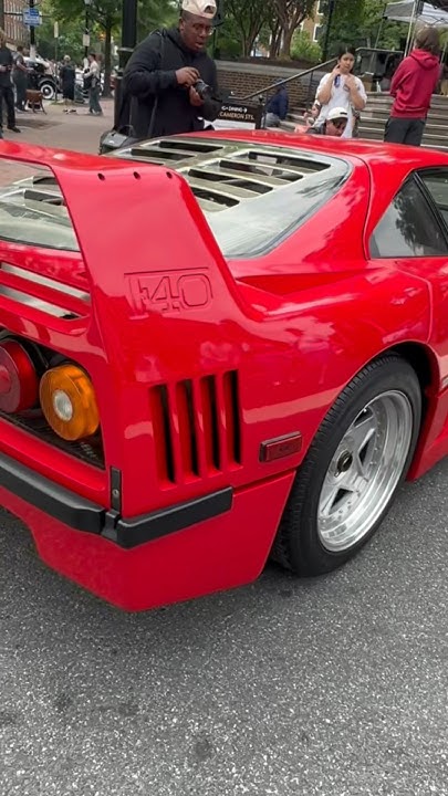 Ferrari F40 at Festival of Speed and Style - YouTube