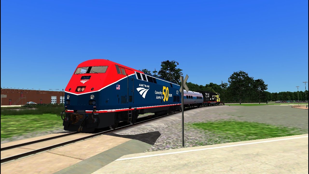 Railworks: NS N Line Amtrak 93T Viewliner Delivery - YouTube