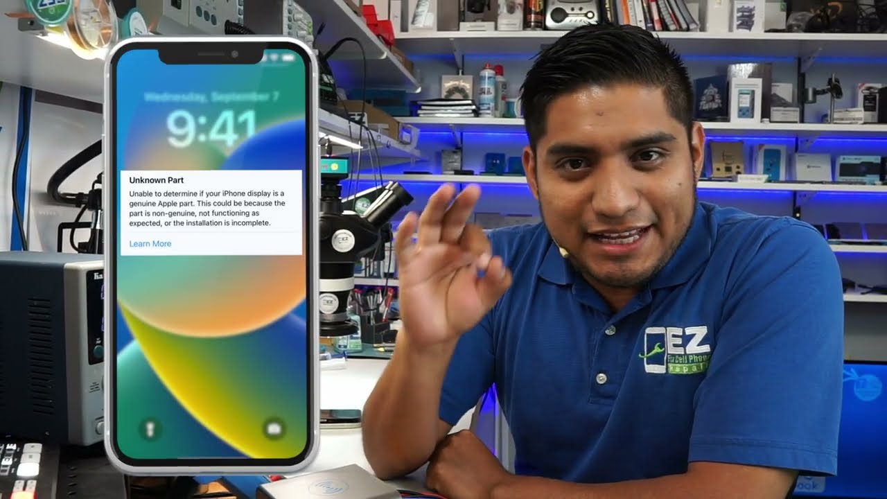 iPhone 12 Cambio de IC de Pantalla Usando Pantalla Genérica!!! Solución ...