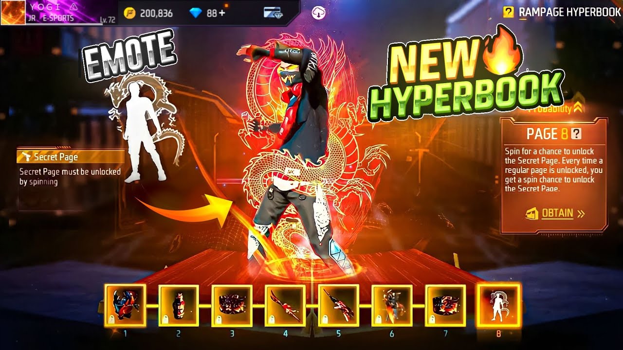 New Hyperbook in Freefire | Ob39 Update New Hyperbook Freefire | Ob39 ...