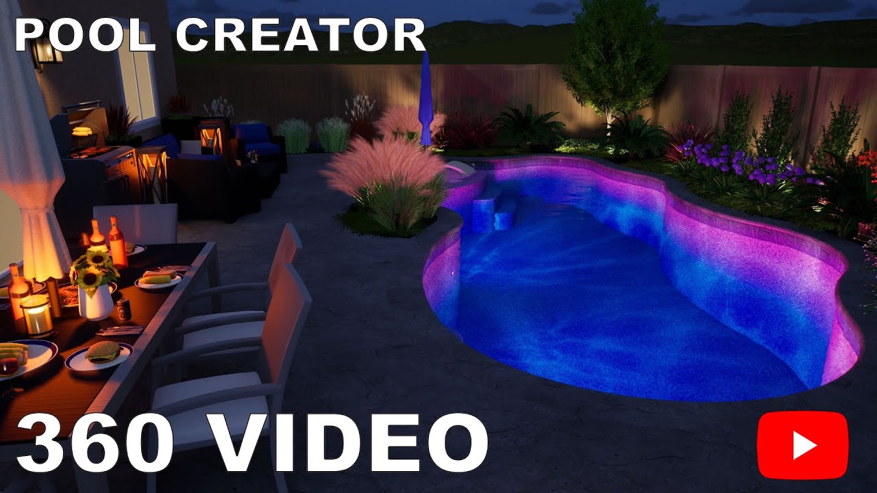 Vip3D - 3D Swimming Pool Design Software - YouTube