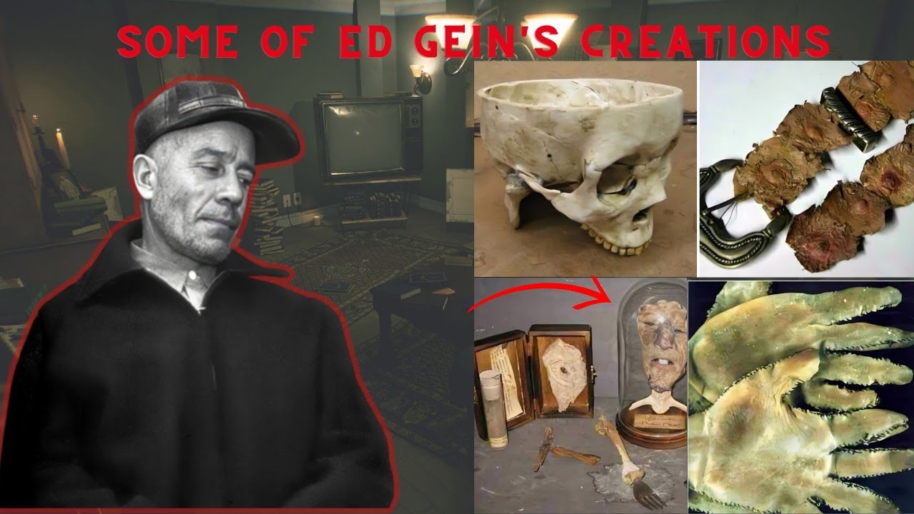 He made masks،suits and furniture for his home from the skin of his v ...