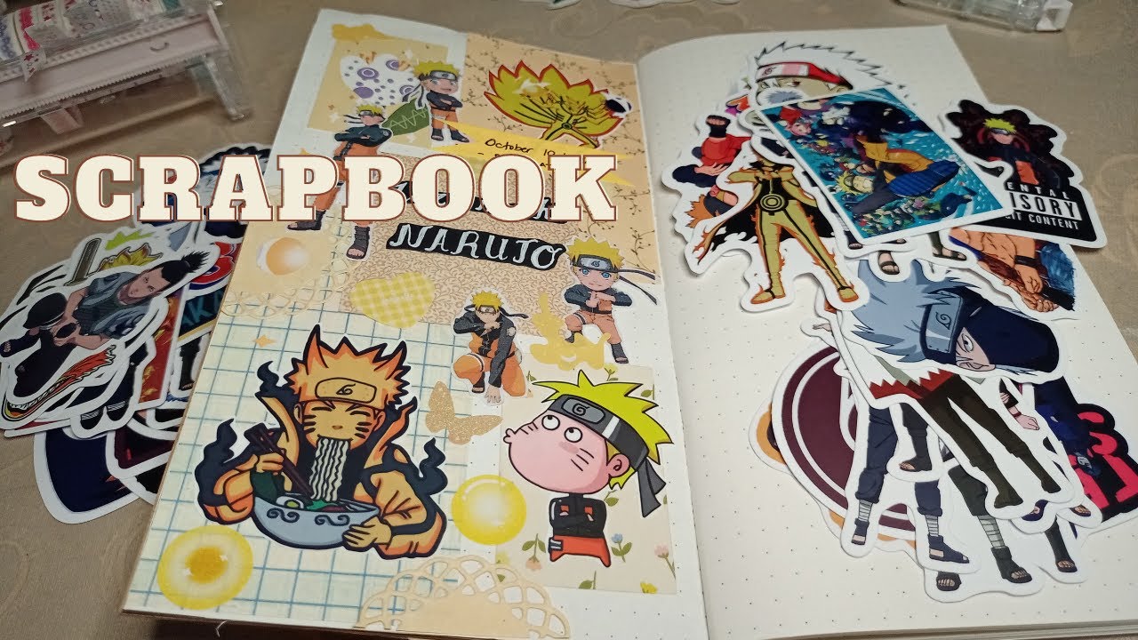 Scrapbook | Journal 🏷️ Naruto Theme #shorts #youtubeshorts - YouTube