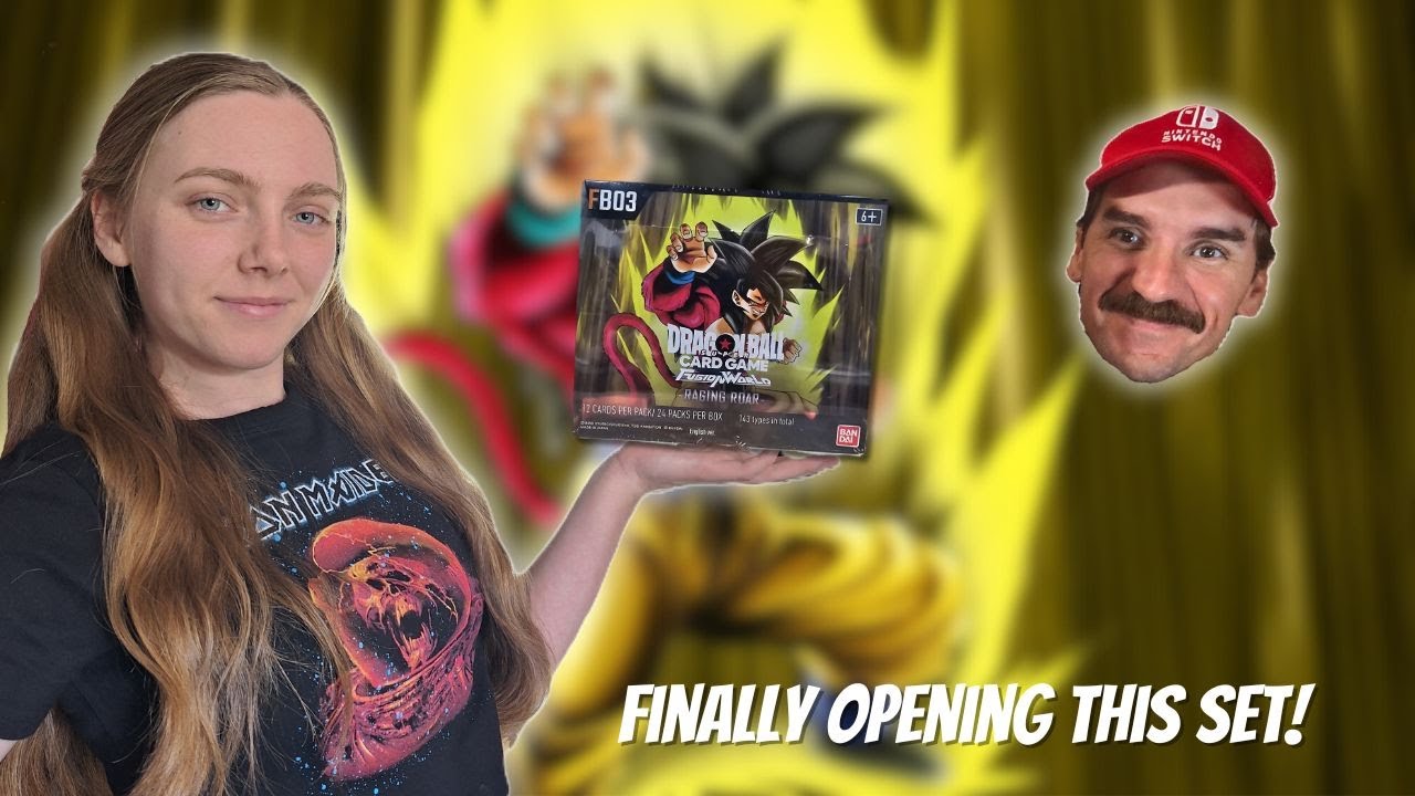 We Finally Opened Dragon Ball Super Card Game Fusion World Raging Roar ...