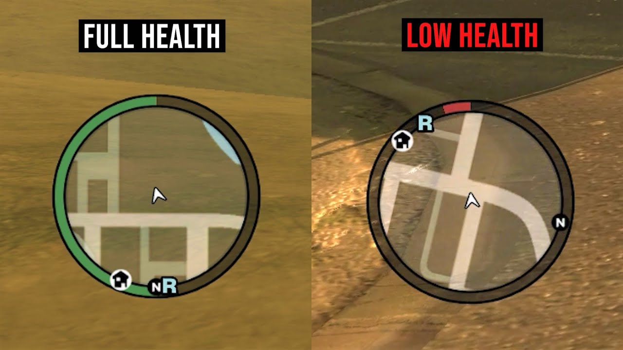 HEALTH in GTA Games - GTA Evolution - YouTube