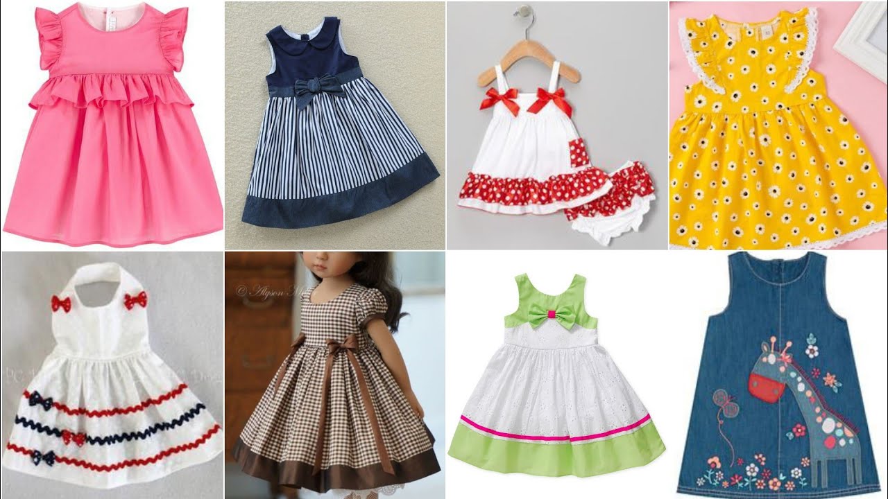 beautiful latest frocks ideas//simple casual frocks - YouTube