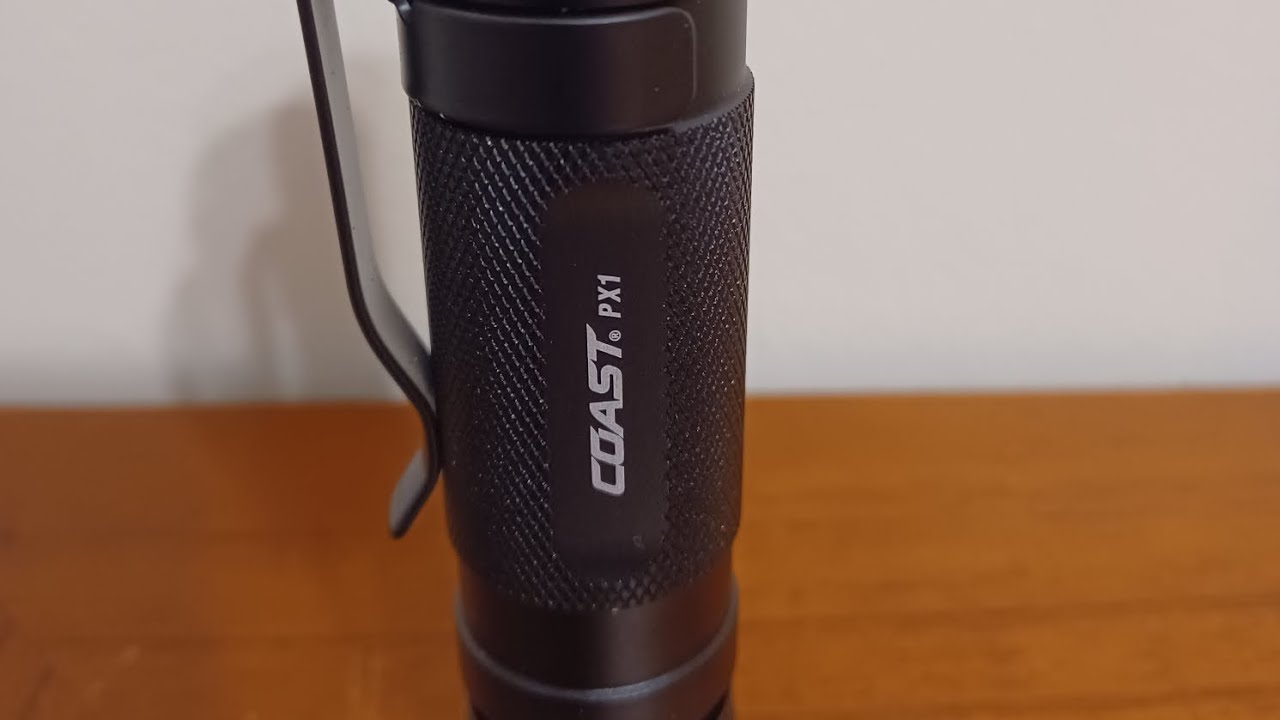 The Coast P X 1 LED Flashlight Review - YouTube