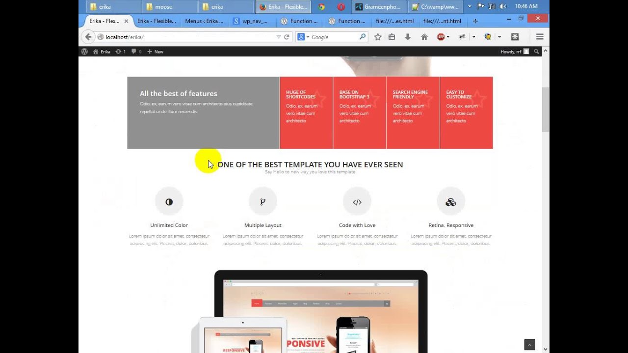 Wordress Theme Development | Class #2 | RRF July Batch - YouTube