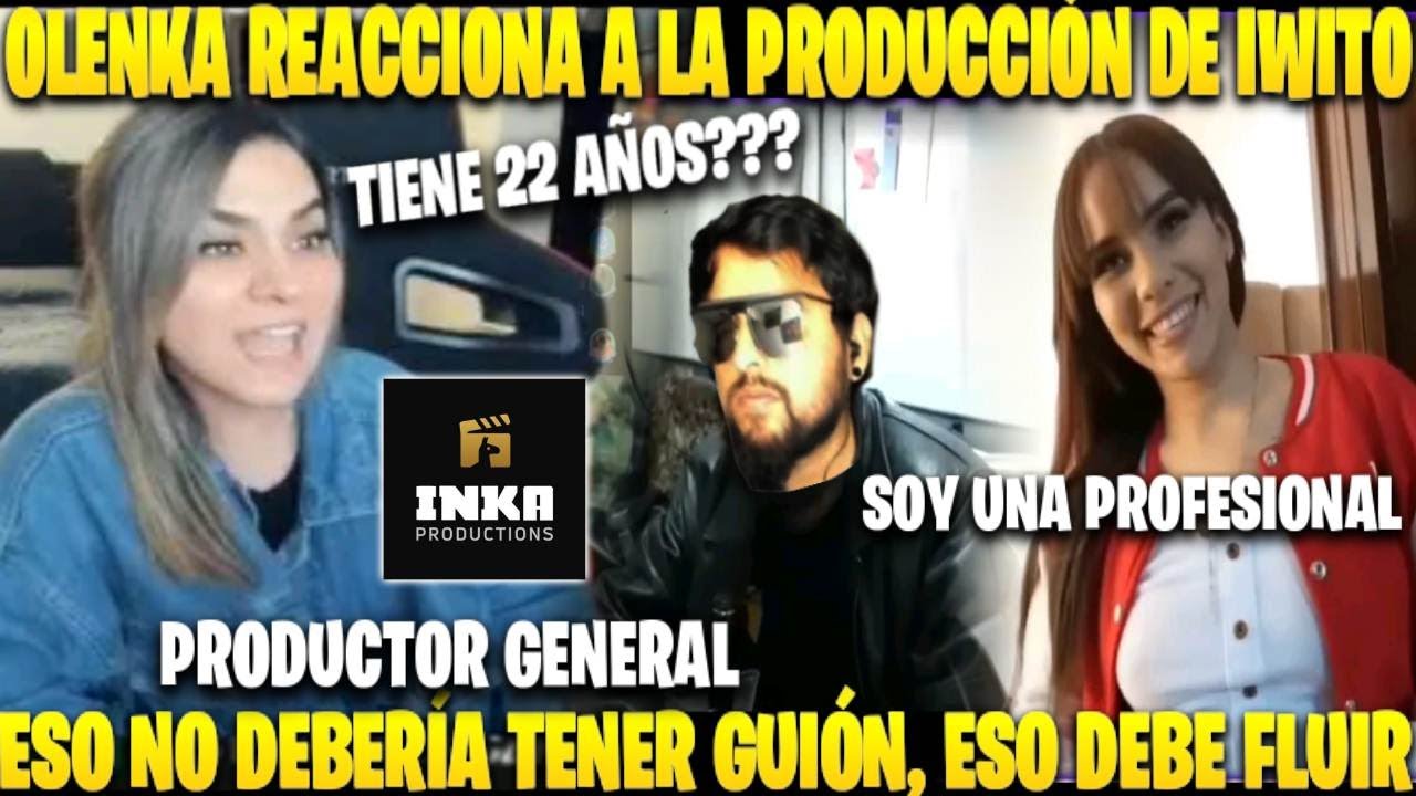 😂OLENKA REACCIONAN A INKAPRODUCTIONS🔥TIENE 22 AÑOS?😲 - YouTube