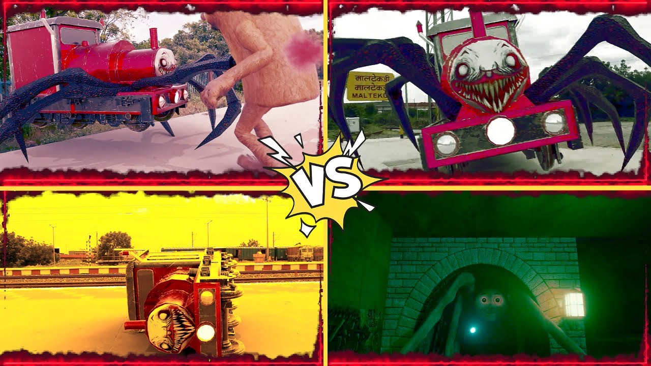Mutant Train Monster🆚Friendly Engine🆚Dark Rail Beast—Epic Tiles Hop ...