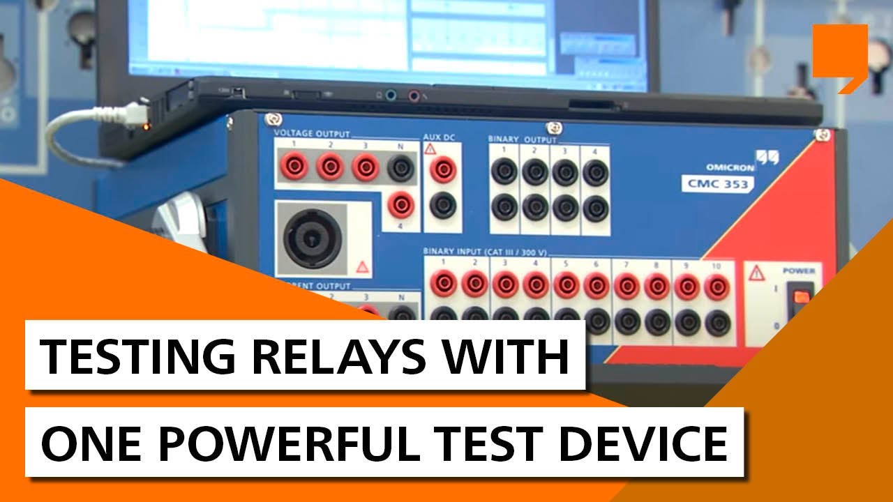 Testing relays with one small, powerful and light-weight test device ...