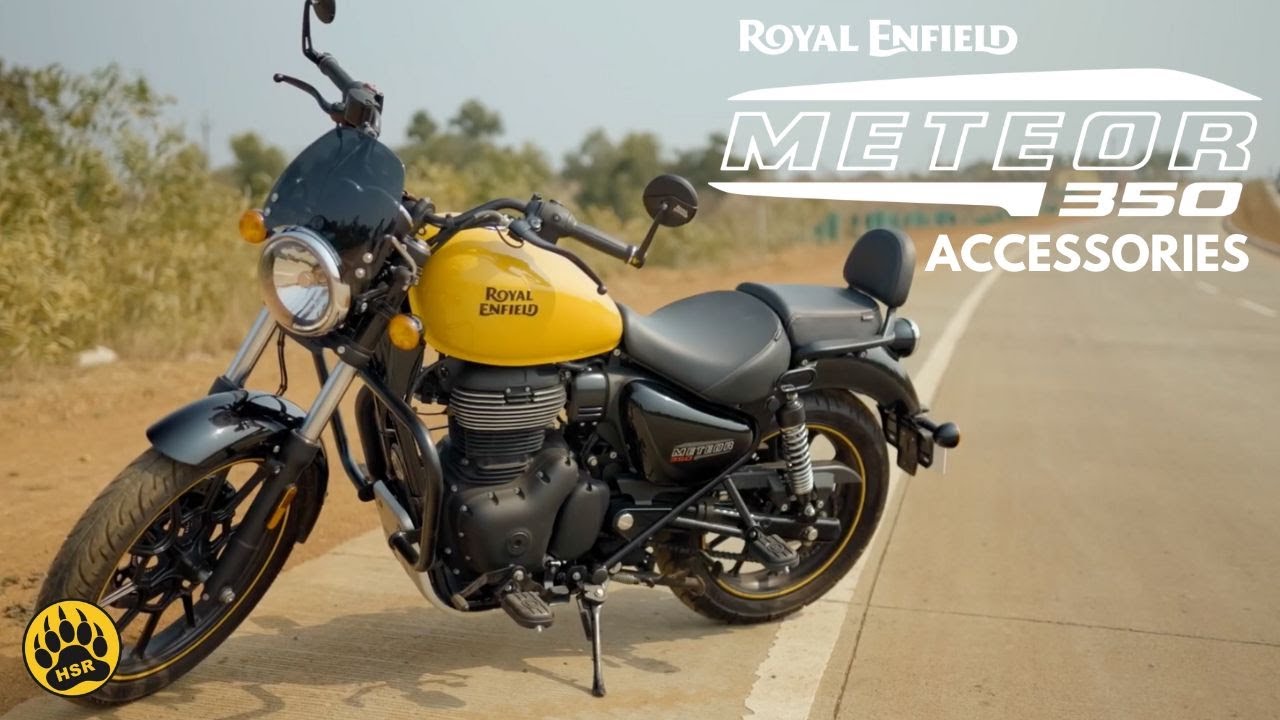 Royal Enfield Meteor 350 | Genuine Motorcycle Accessories #HsrUnwind ...
