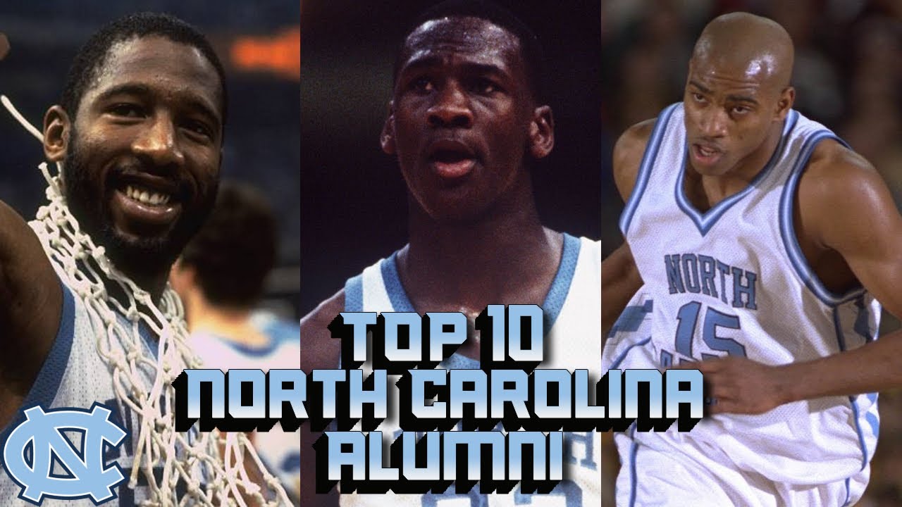 Top 10 North Carolina Alumni - YouTube