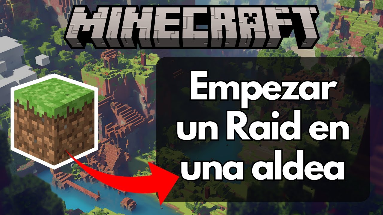 Cómo empezar un Raid o Invasión en una aldea en Minecraft - Tutorial ...
