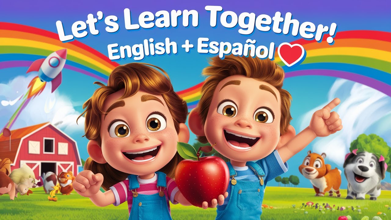 Let’s Learn Together! Fun Bilingual Song for Kids – English & Spanish ...