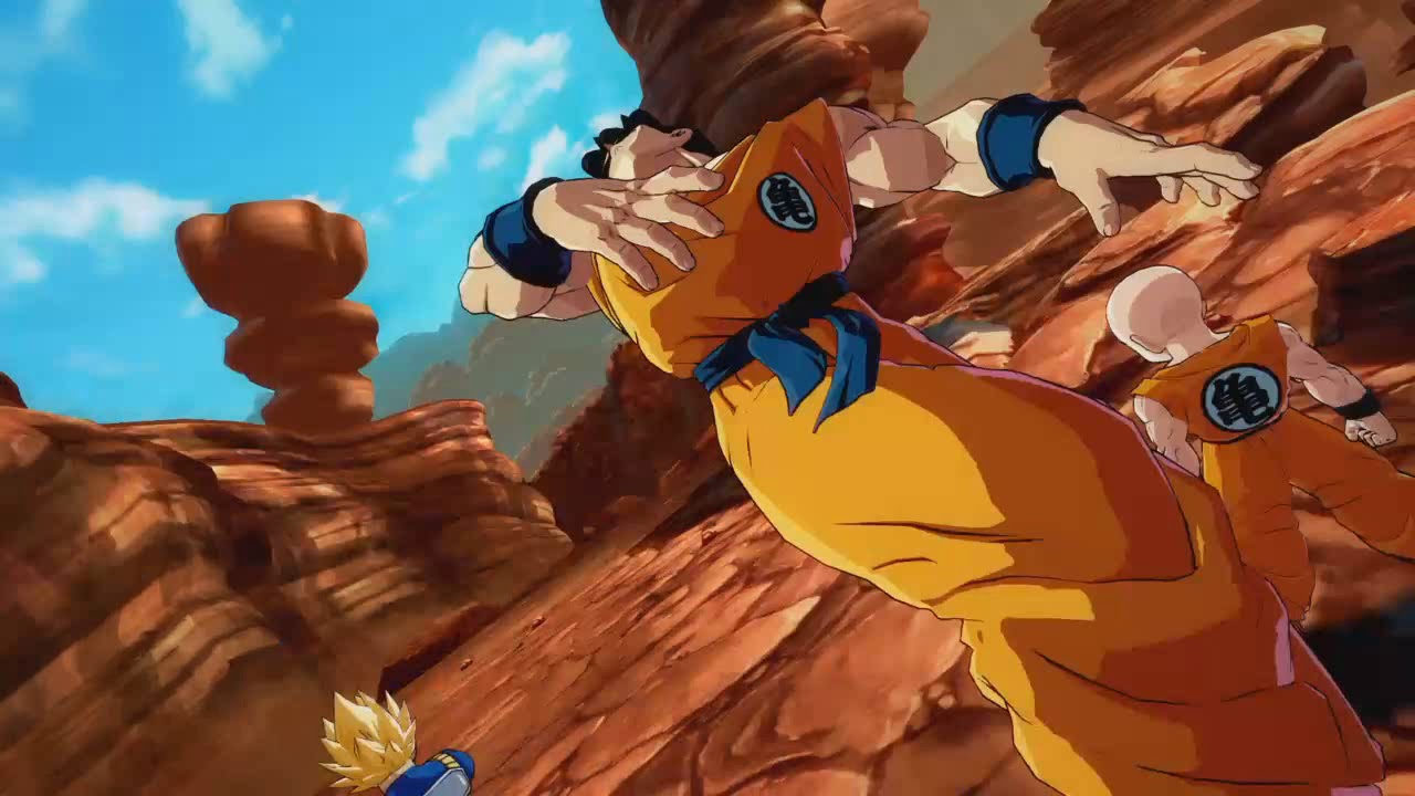Dragon Ball FighterZ | Dramatic Finish Scene Nappa vs Yamcha | PS4 HD ...