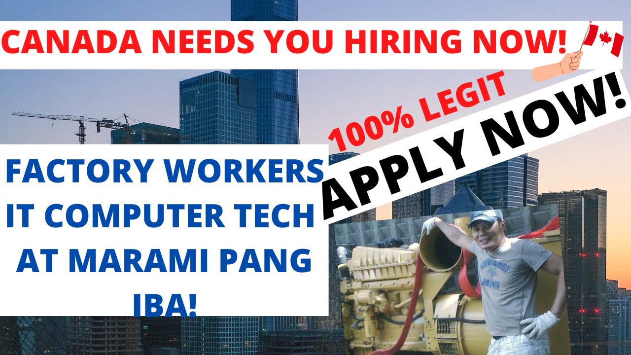 FACTORY WORKER AT IT COMPUTER AT IBA PA HIRING SA CANADA/OFW JOB ...