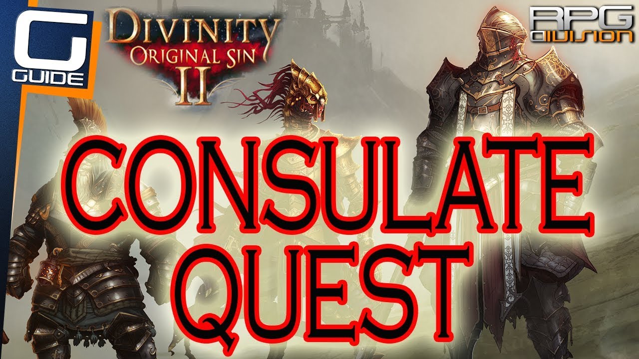 DIVINITY ORIGINAL SIN 2 - Consulate Quest Walkthrough (Cursed Revenants ...