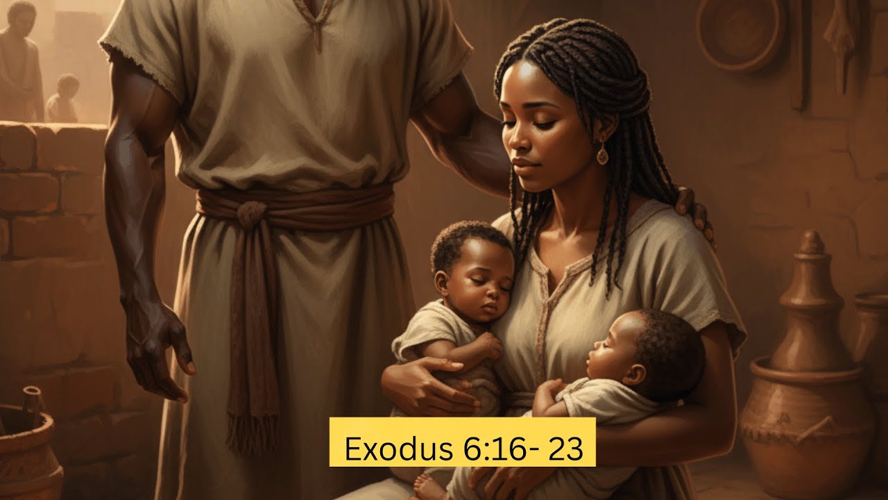 Exodus 6:16–23 | The Lineage of Levi - YouTube