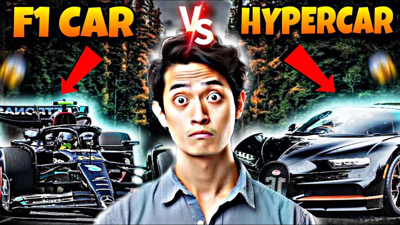 F1 Car Vs World's Fastest Hypercars: Unbelievable Drag Race In 2024 ...