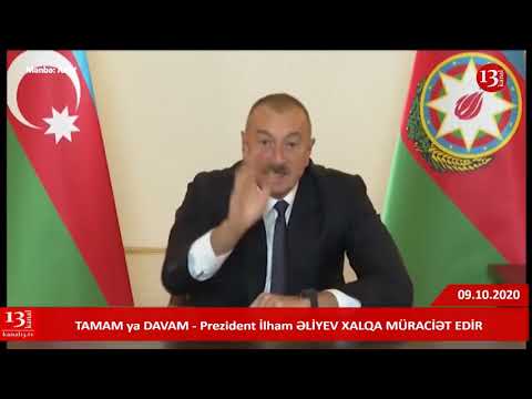 İlham Əliyev -“Onun-bunun dabanını yalayıb xalqını alçaldırsan”