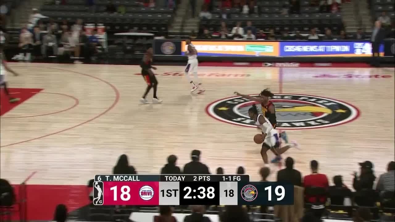 Jordan Bone with 23 Points vs. College Park Skyhawks - YouTube