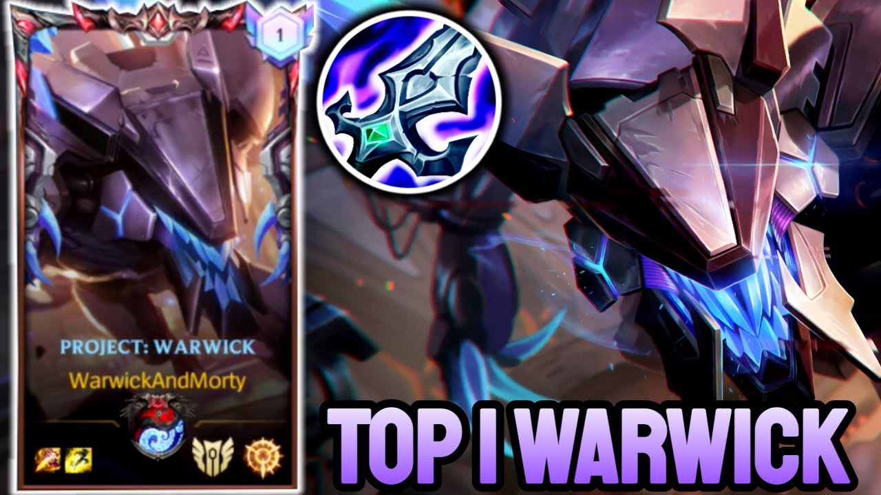 WILD RIFT WARWICK - TOP 1 WARWICK GAMEPLAY - GRANDMASTER RANKED - YouTube