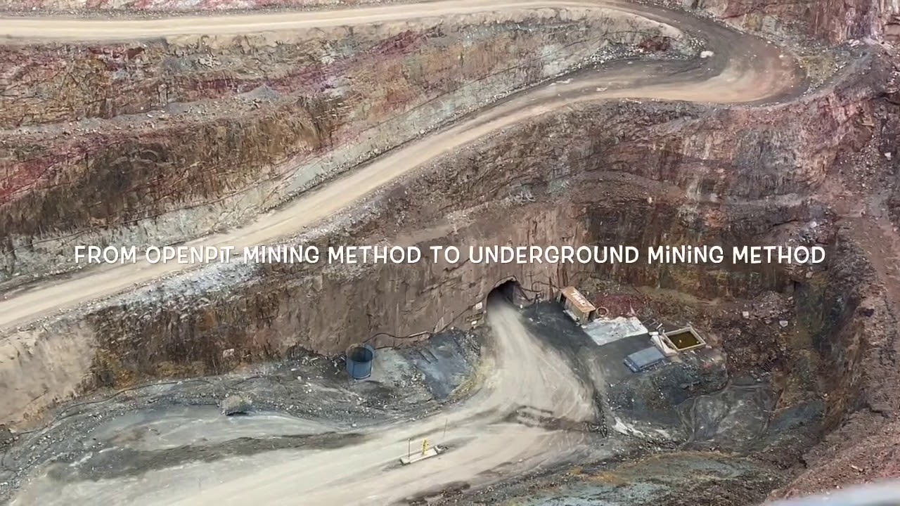 Work Site Mining View Deck at Cobar NSW - YouTube