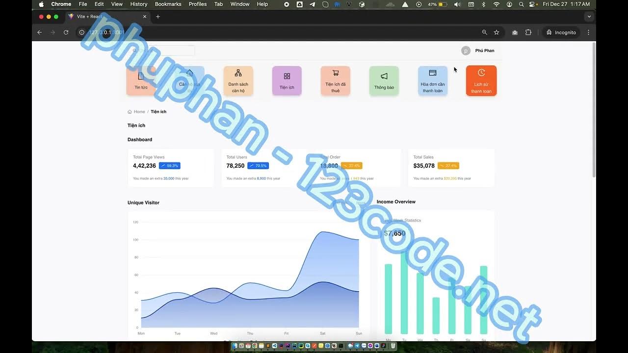 Đồ án 2024 - Website quản lý chung cư nodejs reactjs - 123code.net - YouTube