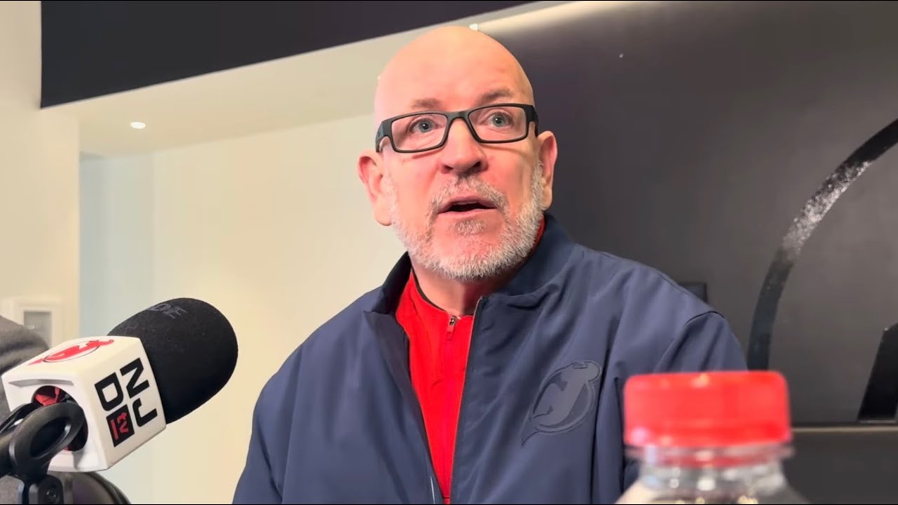 NJ Devils GM Tom Fitzgerald (finally) holds press conference! - YouTube