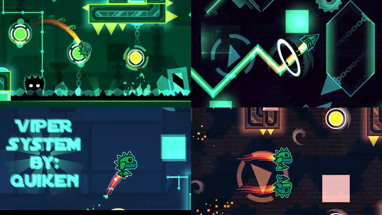 ( Medium Demon ) Viper System by Quiken | Geometry Dash - YouTube