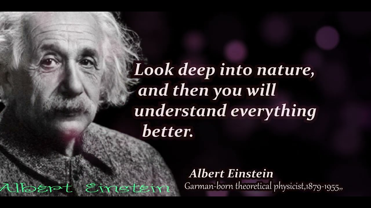 35 Quotes Albert Einstein's Said That Changed The World - YouTube