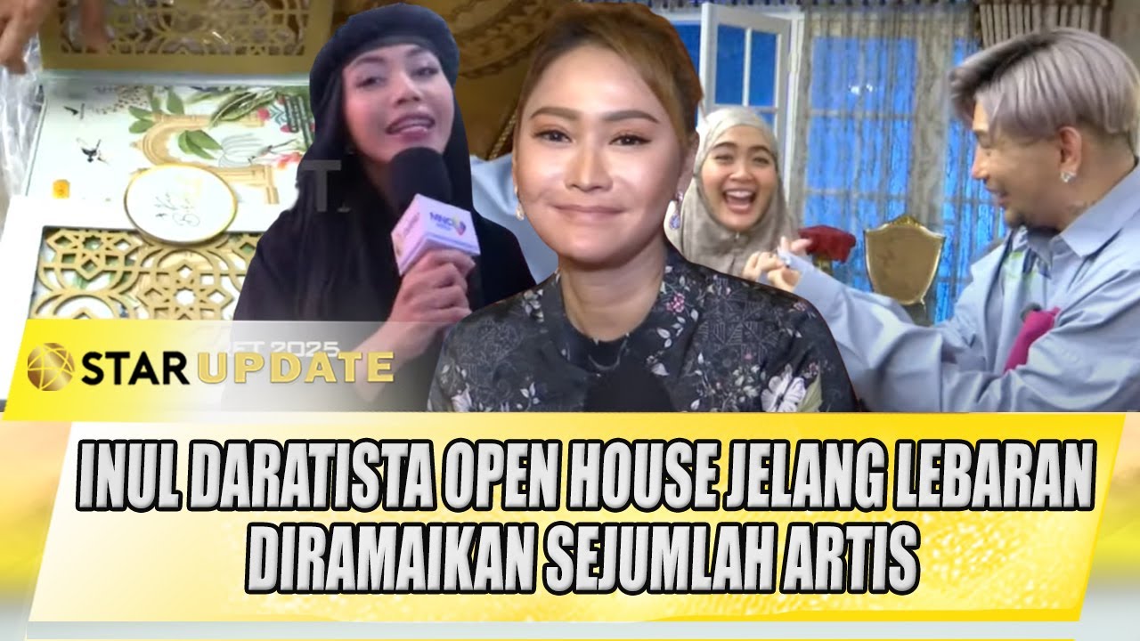INUL DARATISTA OPEN HOUSE JELANG LEBARAN, VEGA, CAREN DELANO, & DENADA ...