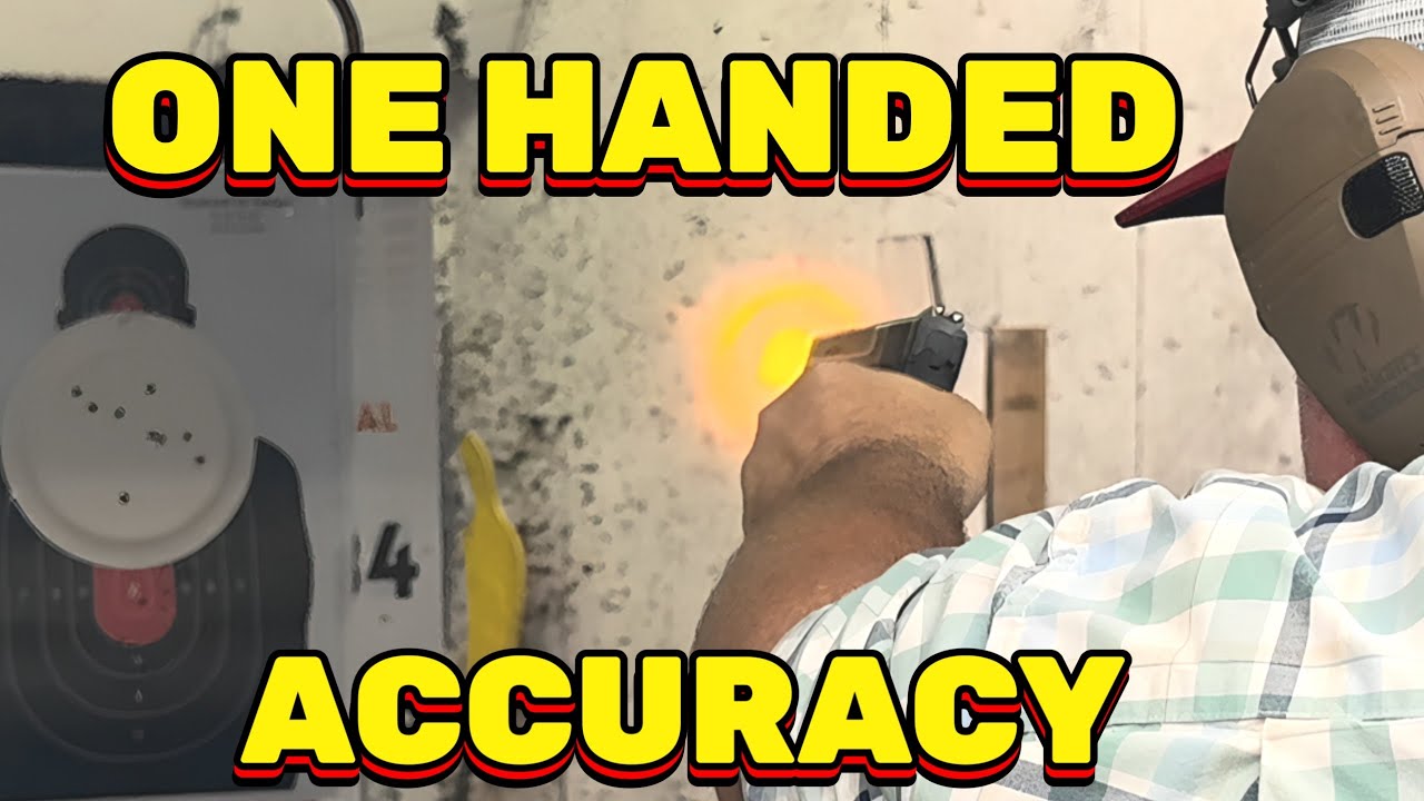 What If You Could Only Use ONE Hand? (Shooting Skills That Could SAVE ...
